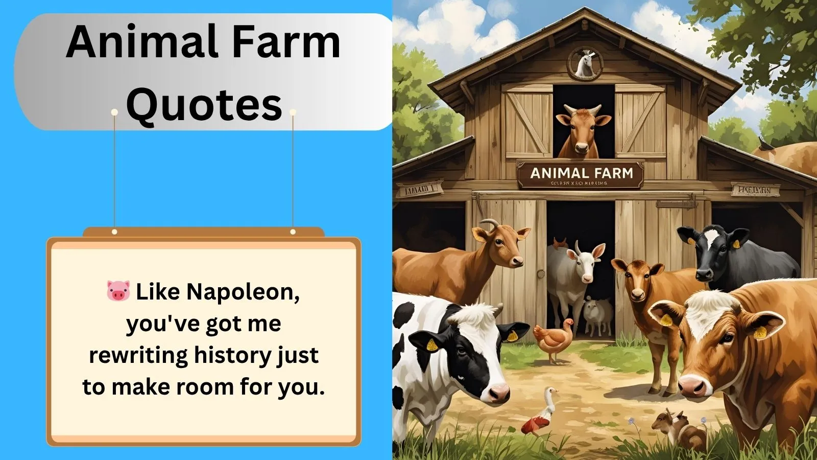 1200+Best Animal Farm Quotes for 2025