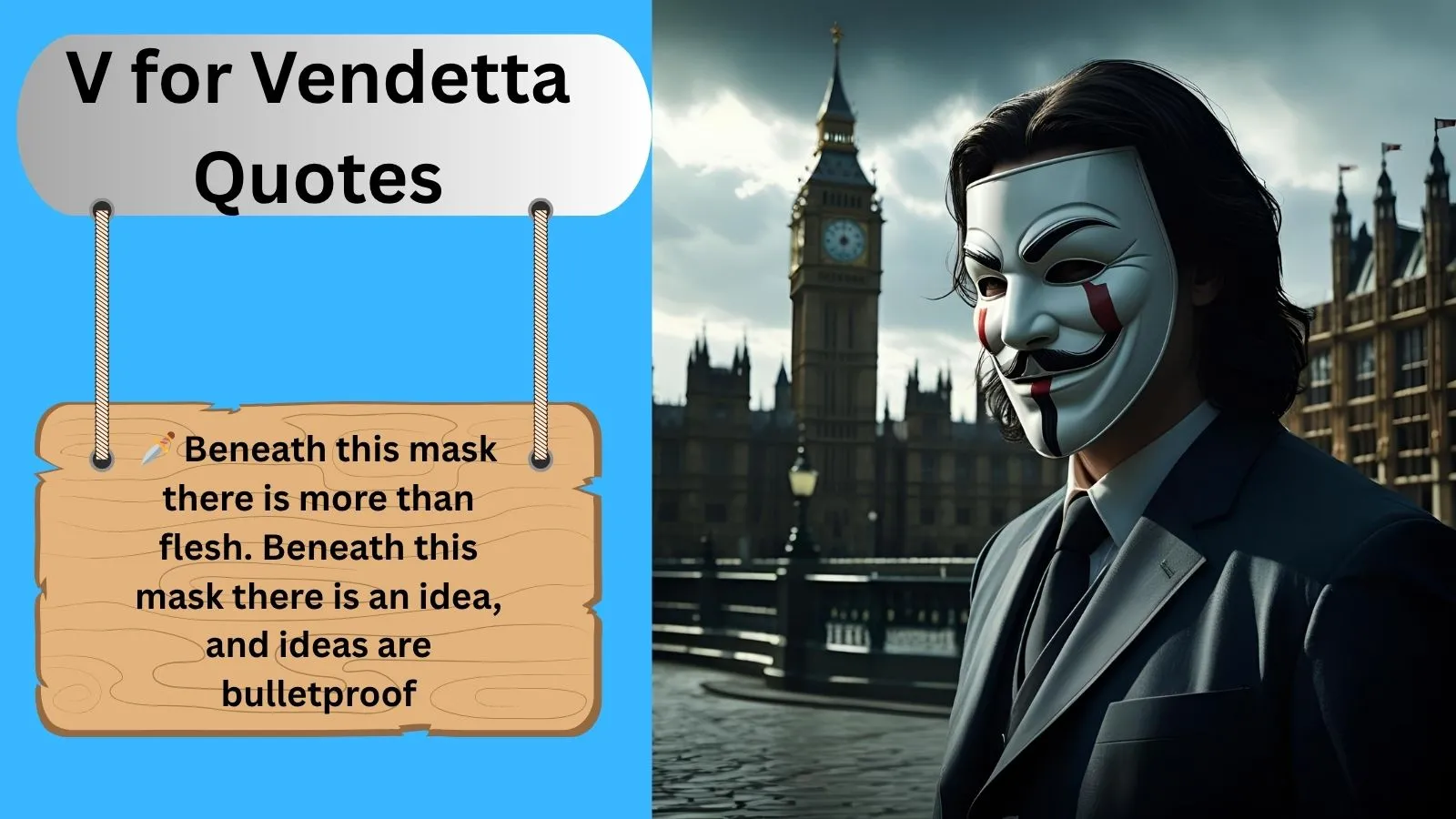 Best 300+ V for Vendetta Quotes for 2025
